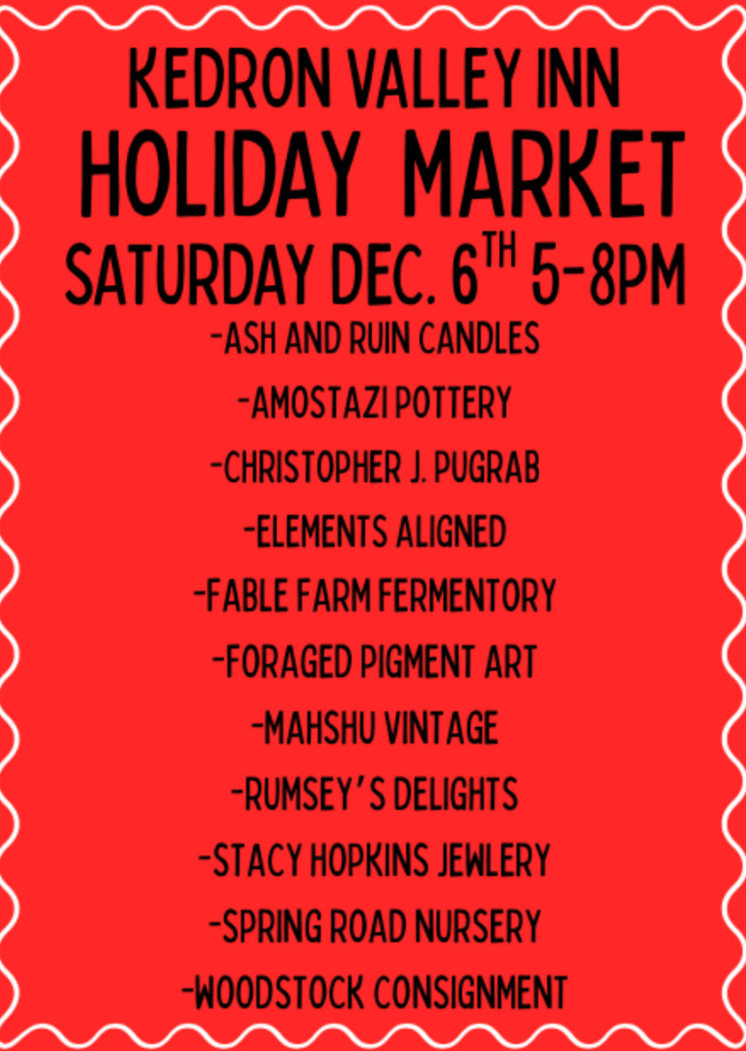 Kedron Valley Inn Holiday Market